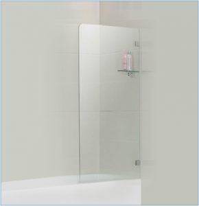 Buy Fixed Frameless Over Bath Screen Online | AUSLux